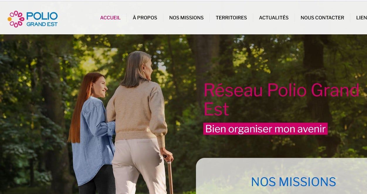 Le site web du réseau « Polio Grand Est » est en ligne
